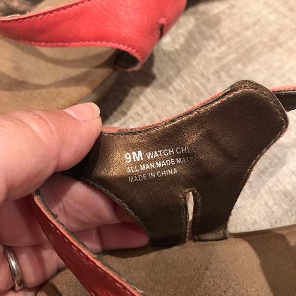 Shoes | Salmon Colored Sandals | Poshmark